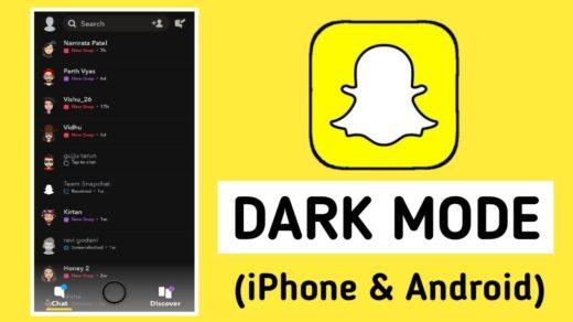 How To Enable Dark Mode In Snapchat | Hintnal