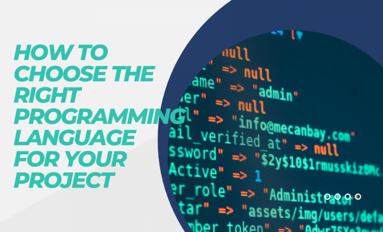 How to Choose the Right Programming Language for Your Project HINTNAL